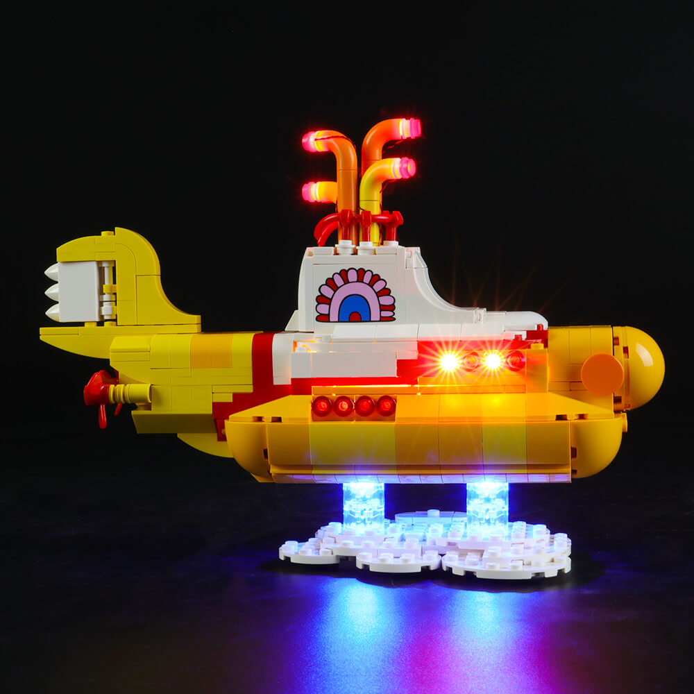 BriksMax Light Kit For Lego Ideas Yellow Submarine 21306 – Lightailing