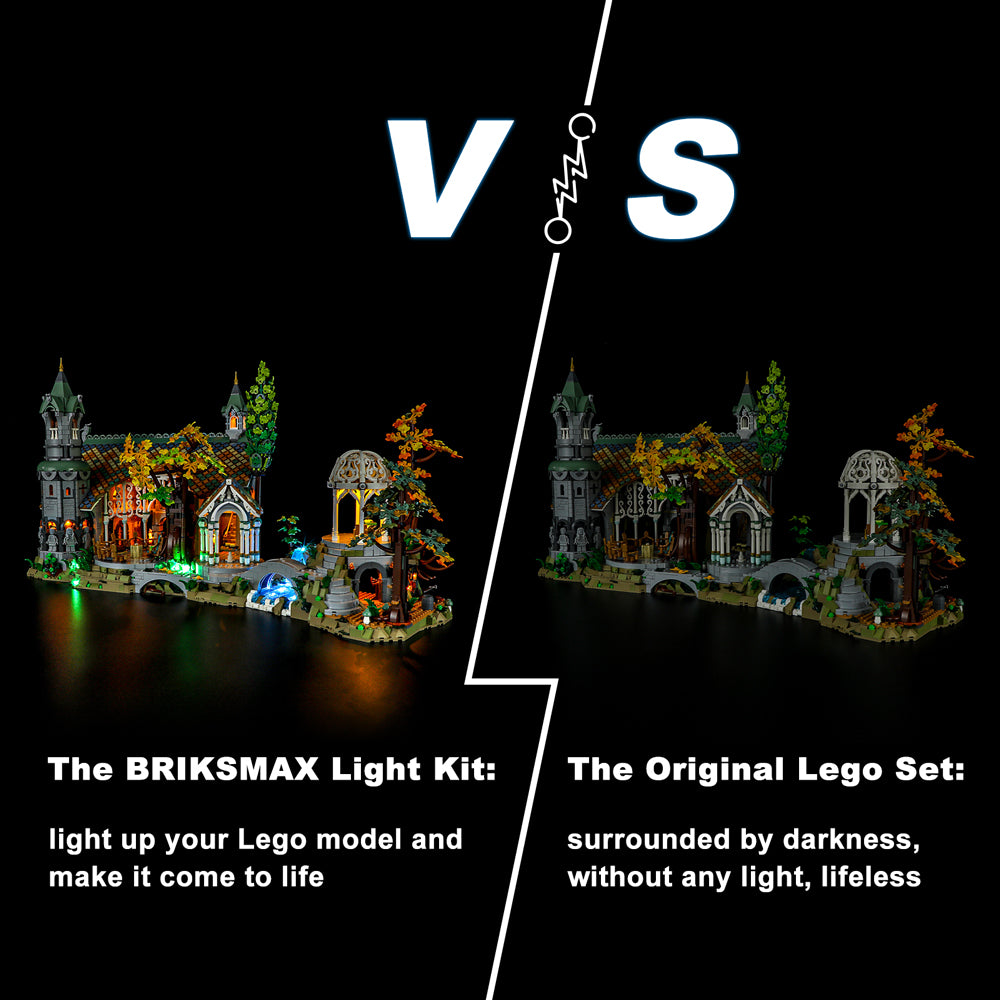 Briksmax Light Kit For THE LORD OF THE RINGS: RIVENDELL™ 10316 ...