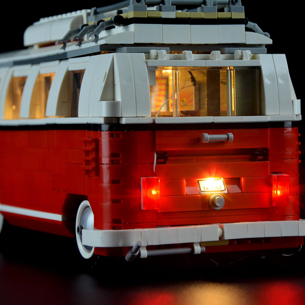 Lego Volkswagen T1 Camper Van 10220 Light | Lego Creator Set light kit ...