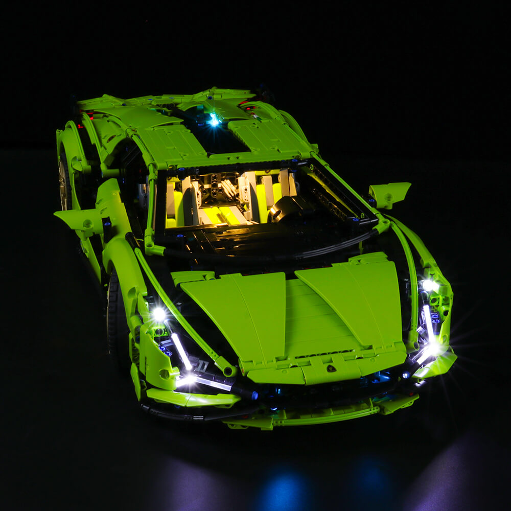 Best Light Kit for Technic Series Lamborghini Sián FKP 37 42115| Lego ...