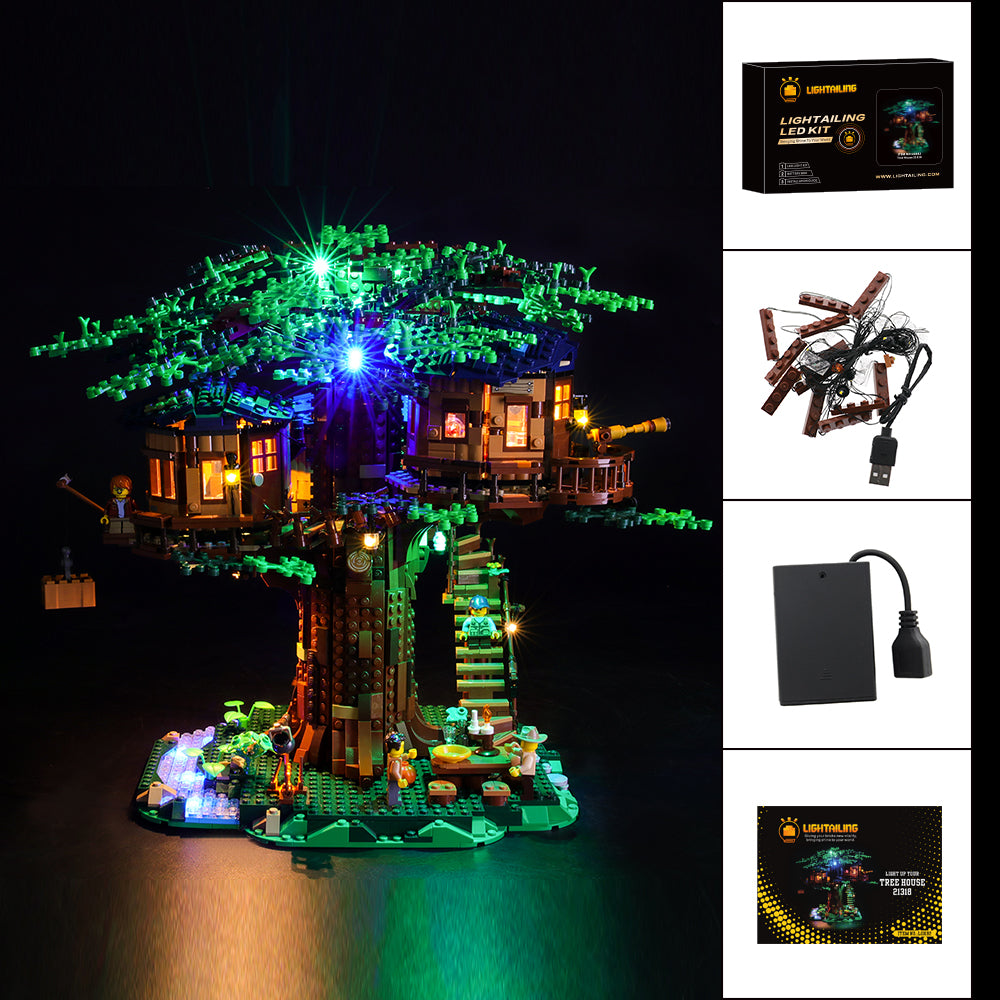 Light Kit For Tree House 21318 Lego Set | Idea Series Lego Set ...