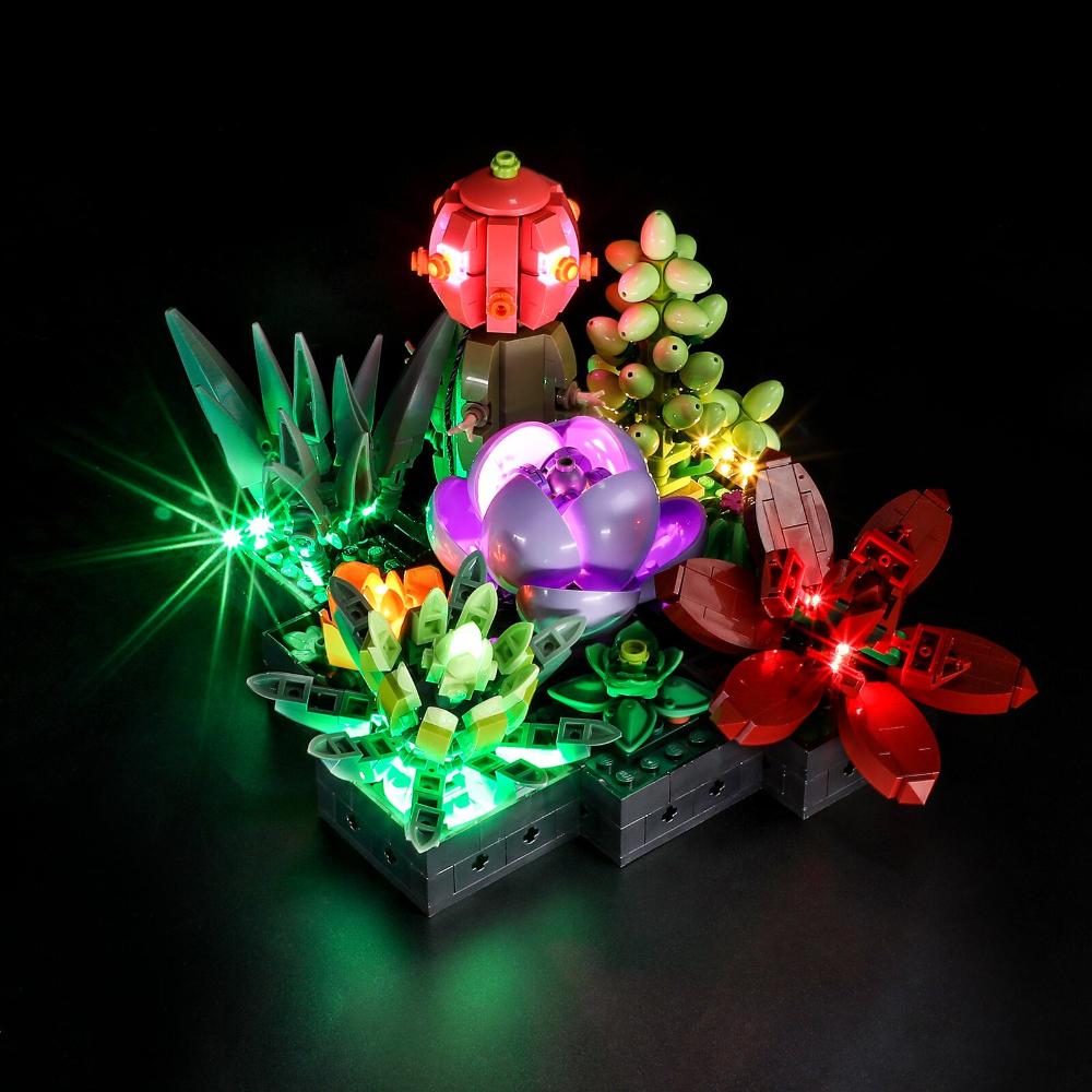 Lego Succulents 10309 Light Kit(Best MOC idea) – Lightailing