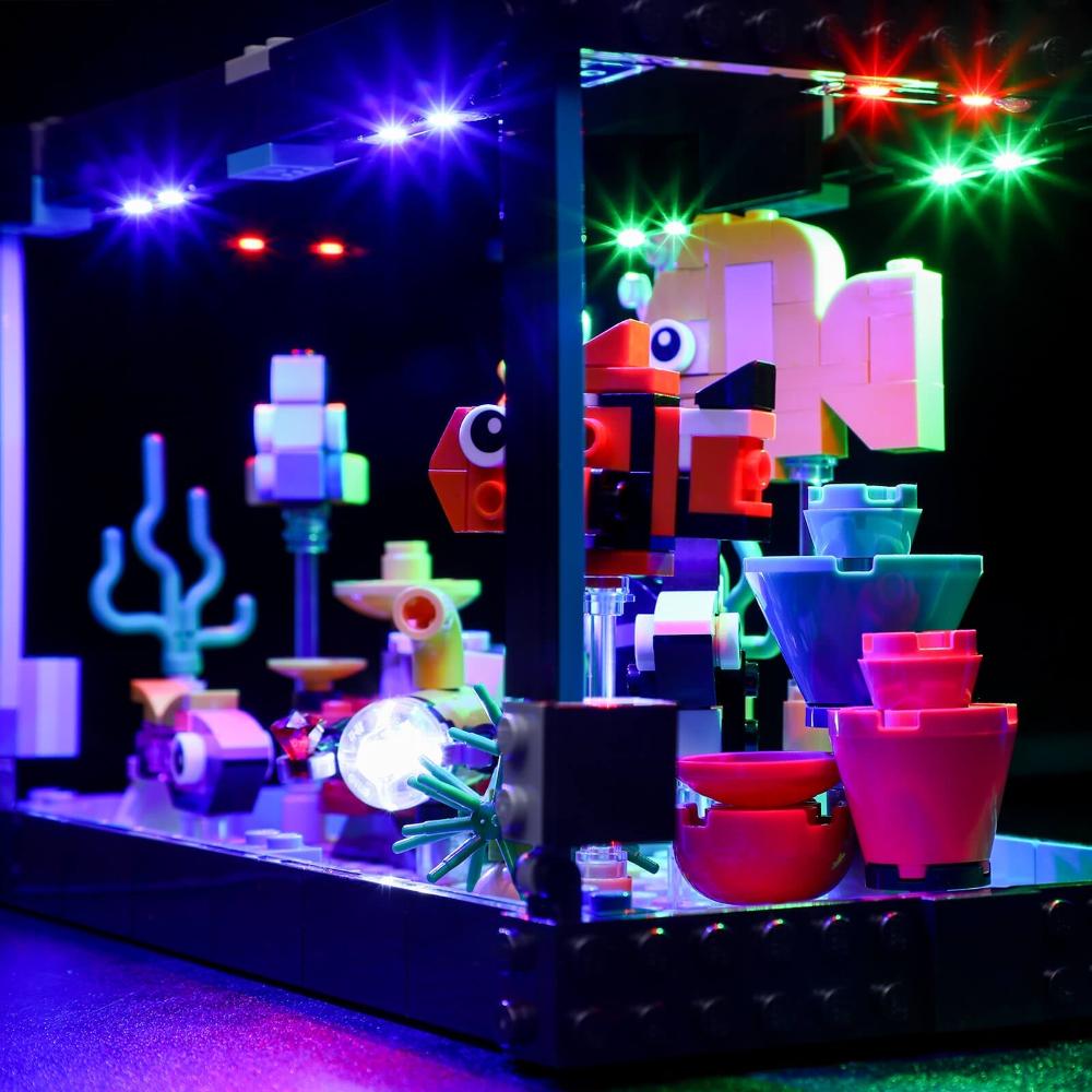 Light Kit For Lego Fish Tank 31122(Best Night Mode) – Lightailing