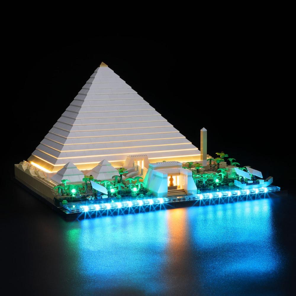 Lego Great Pyramid of Giza 21058 Light Kit(Easy to Install) – Lightailing