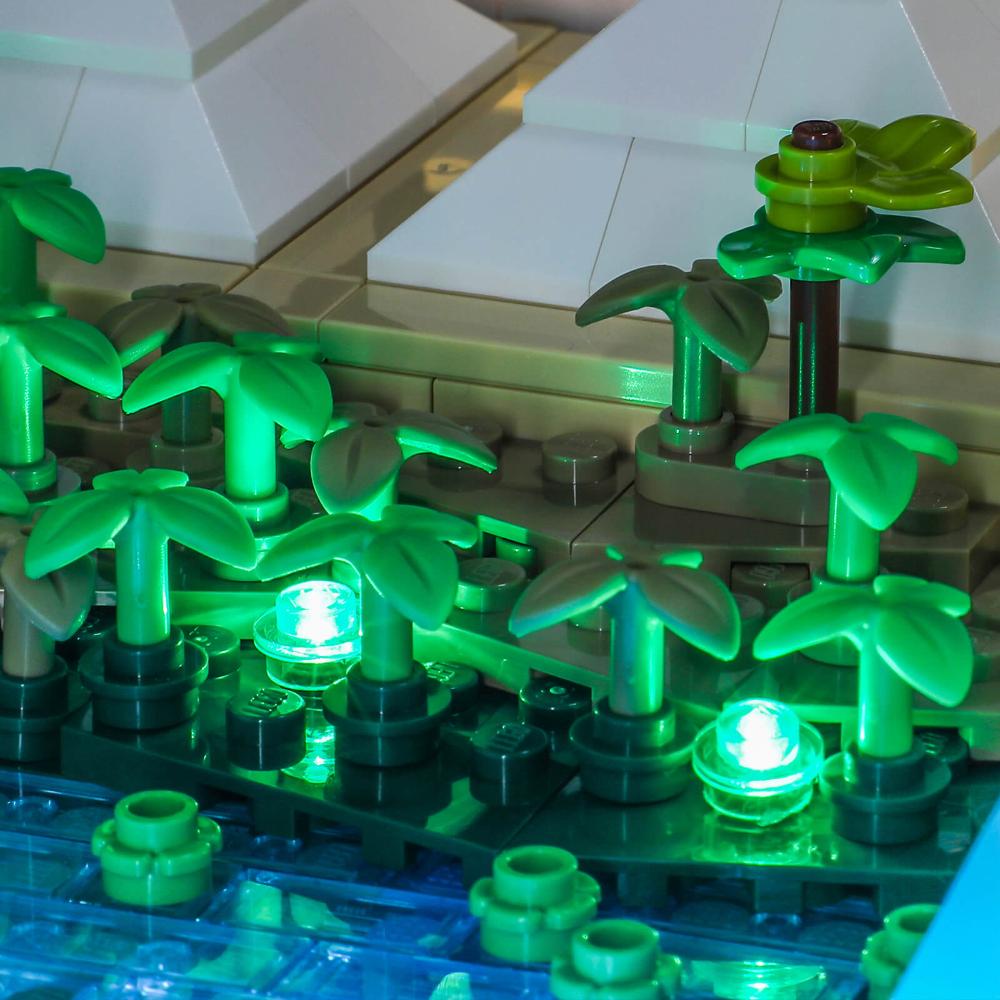 Lego Great Pyramid of Giza 21058 Light Kit(Easy to Install) – Lightailing