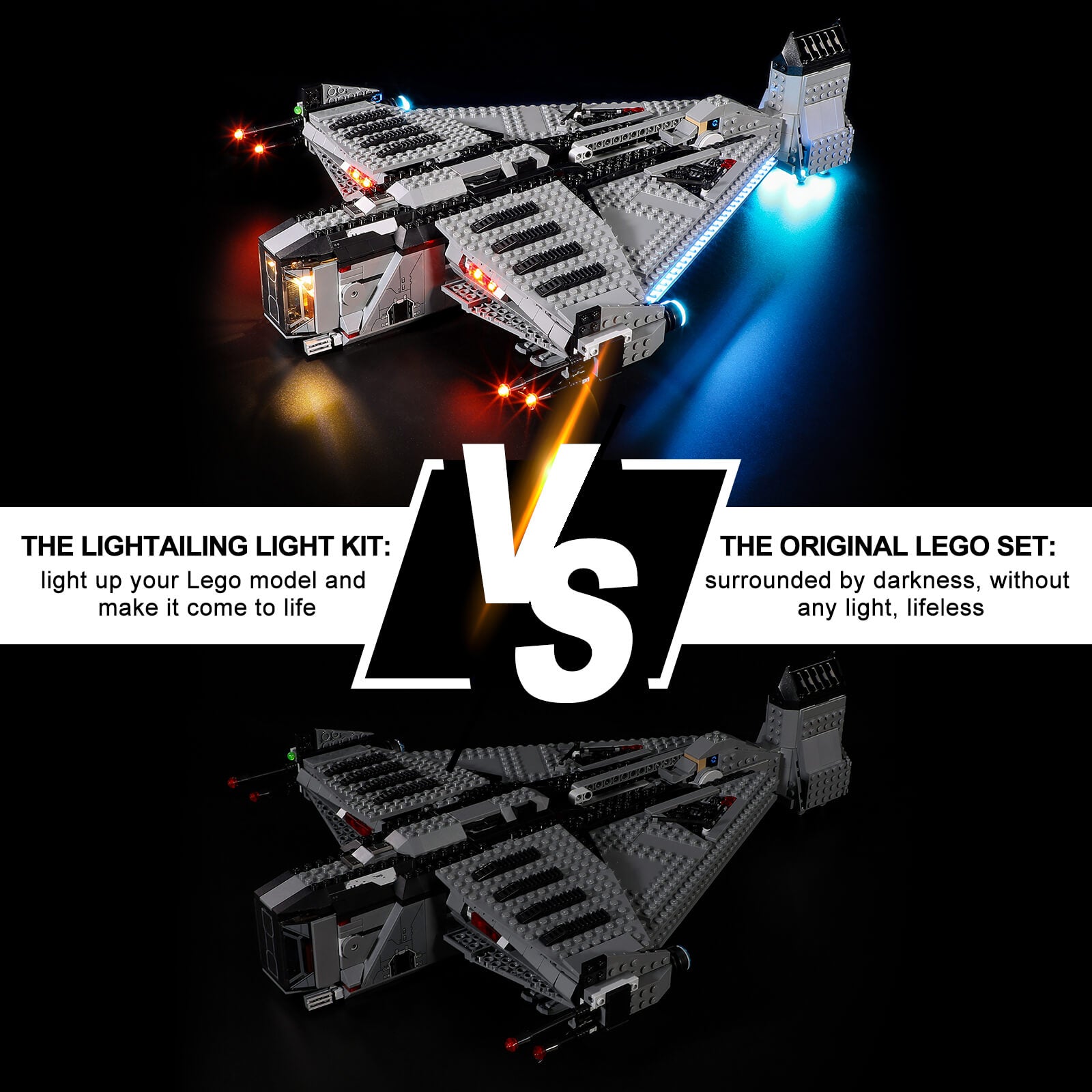 Best Lego The Justifier 75323 Light Kit (Best Deal) – Lightailing
