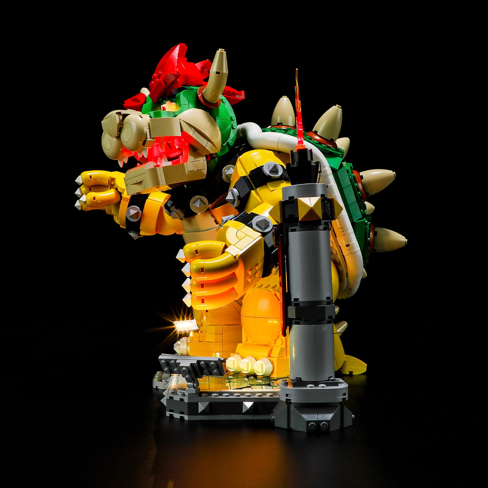 Light Kit For Lego Super Mario Mighty Bowser 71411 – Lightailing