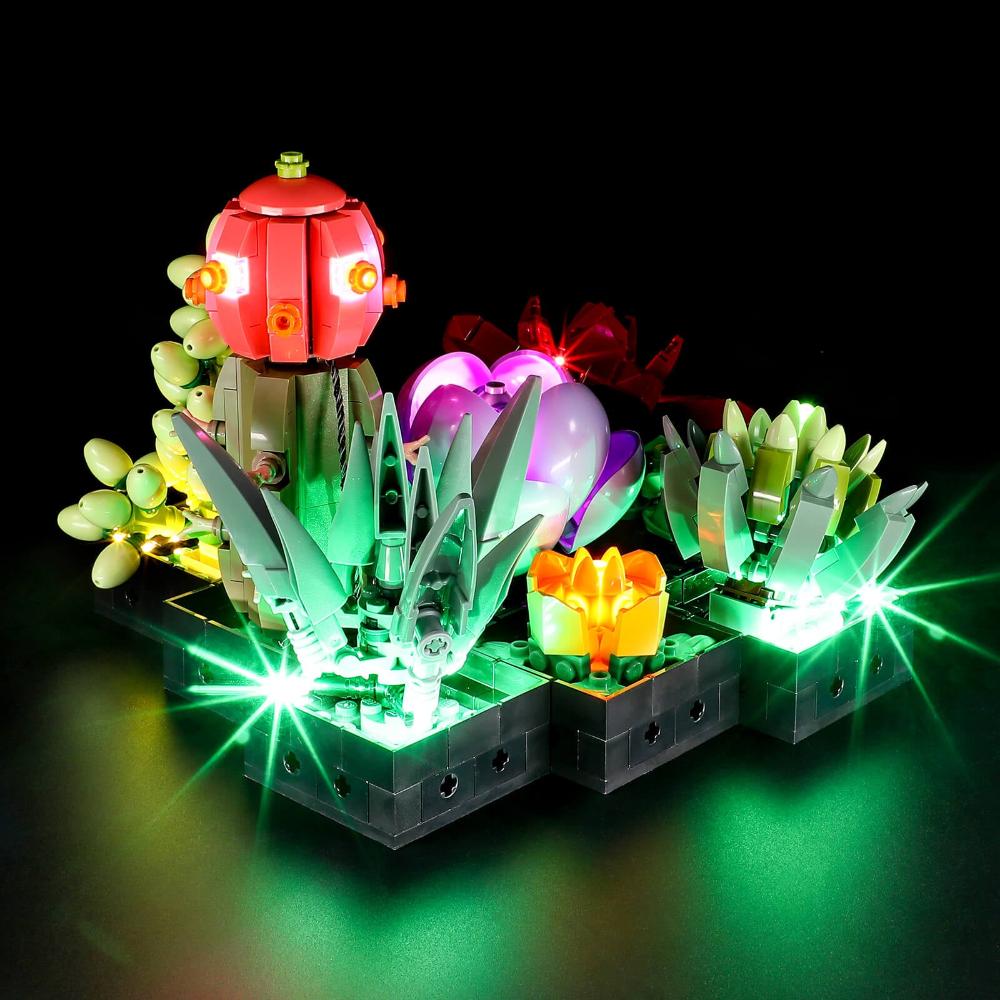 Lego Succulents 10309 Light Kit(Best MOC idea) – Lightailing