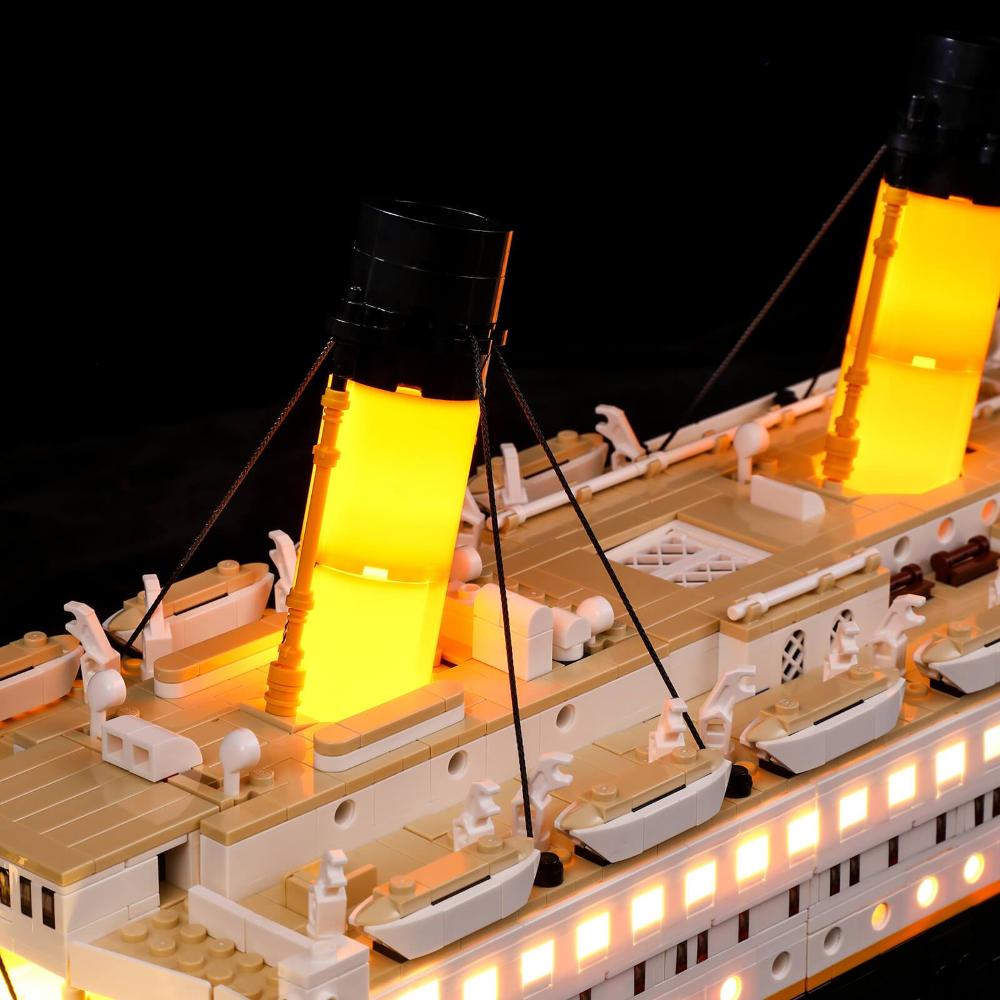 Light Kit for LEGO Titanic 10294 – Custom LED Lights | Briksmax – Lightailing