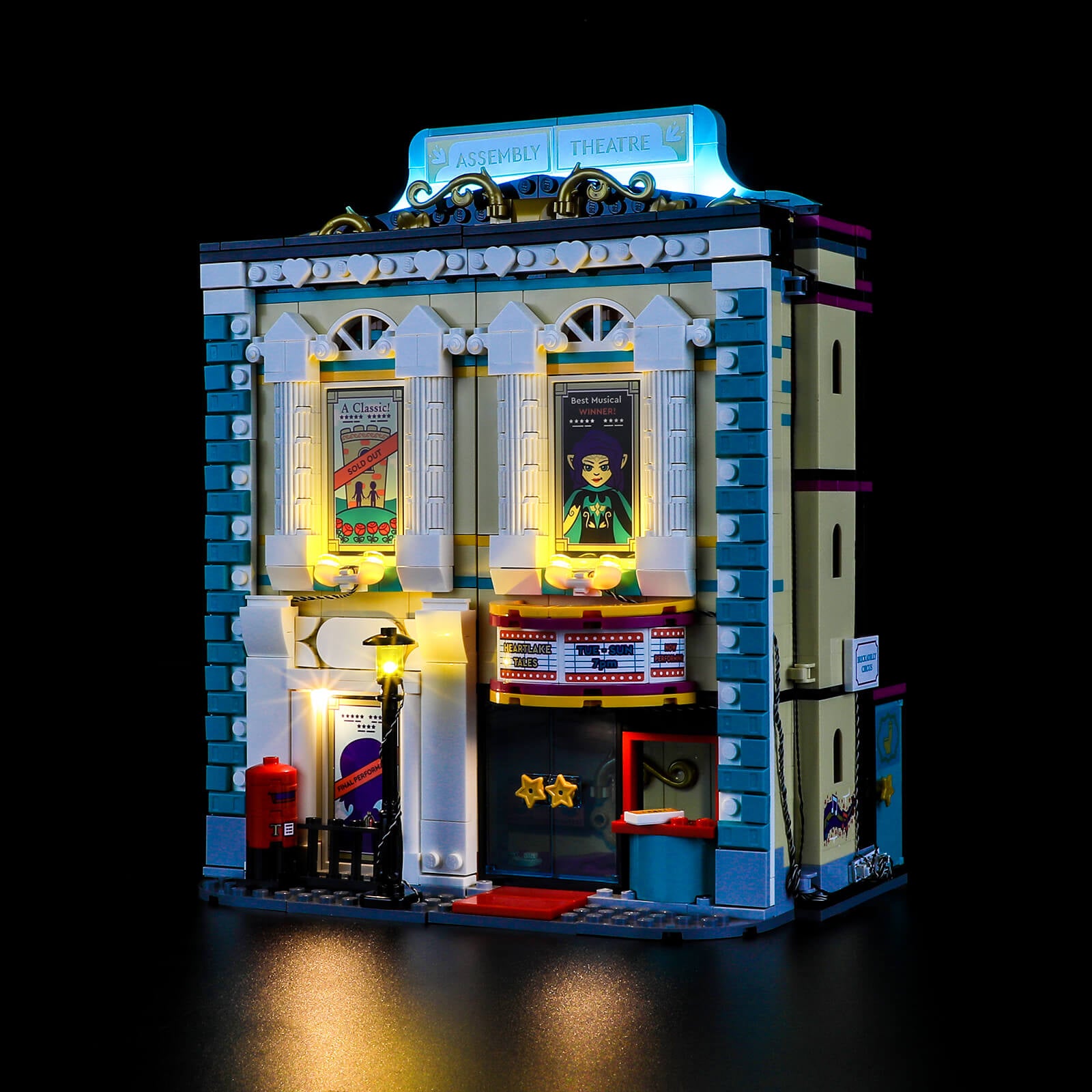 Light Kit For Lego Andrea's Theater School 41714(Amazing Night Mode ...