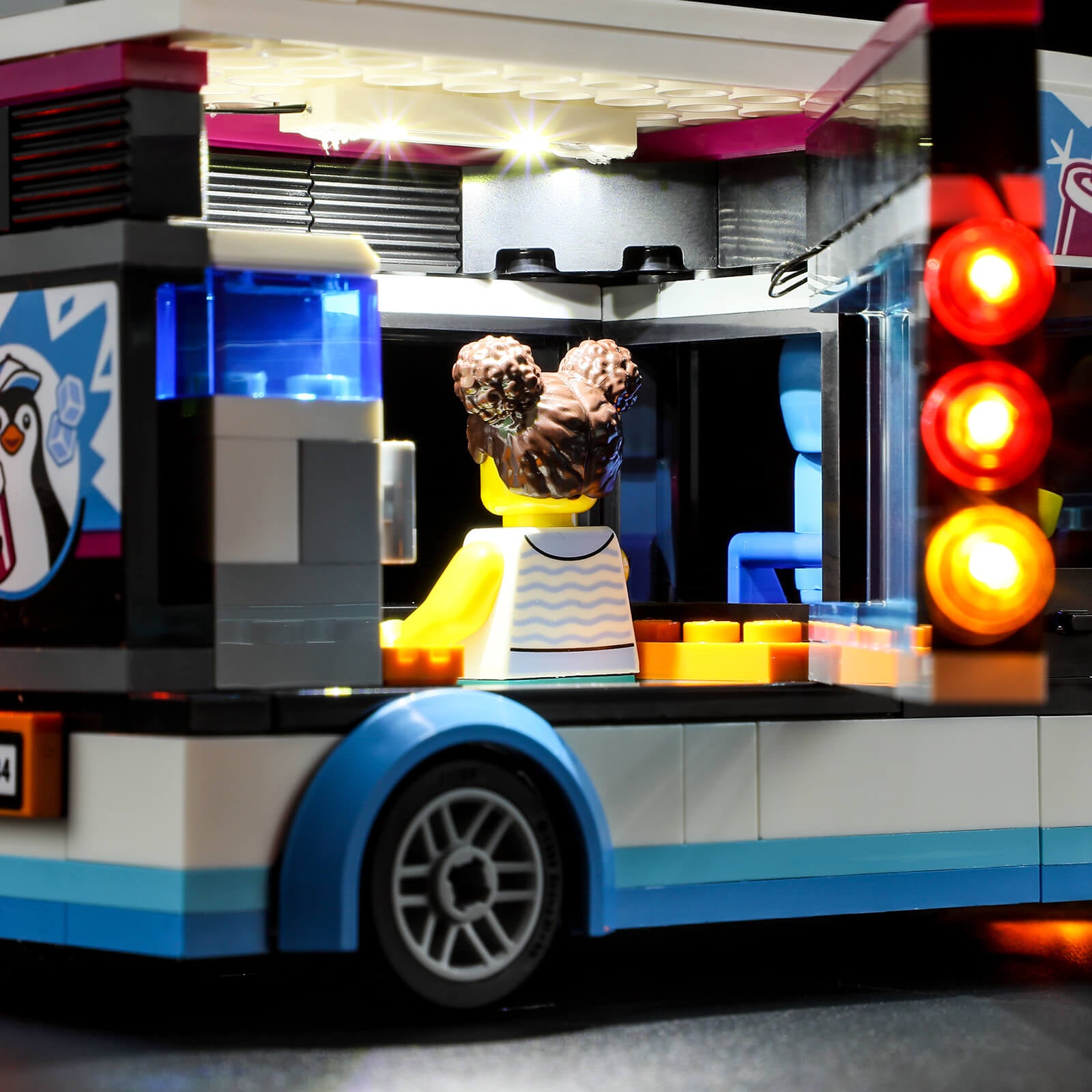 Good Way To Add Led Lights To Lego City Penguin Slushy Van 60384 ...